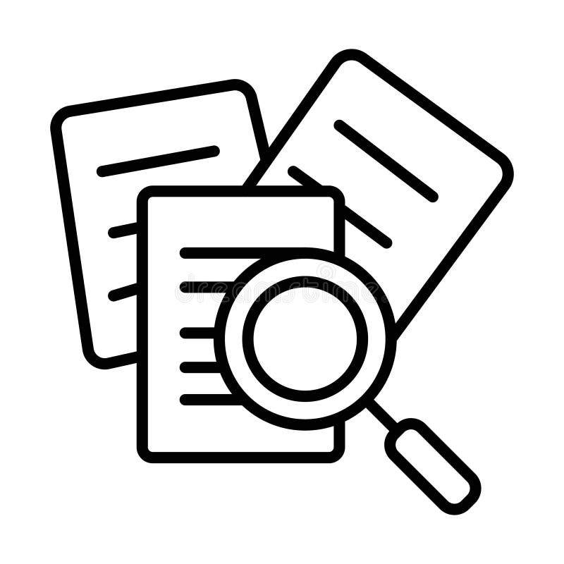 Ícone de original da busca ilustração stock. Ilustração de amplie ...