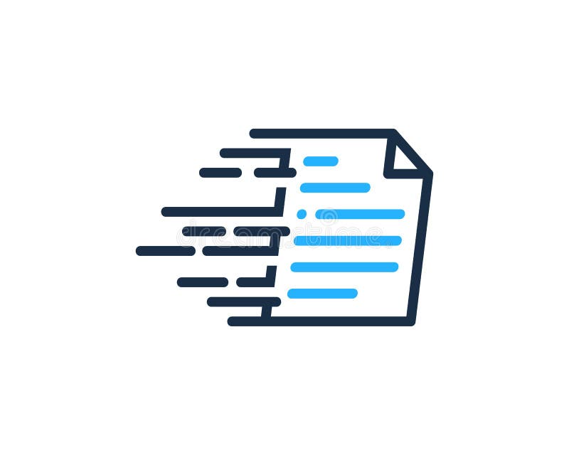 Ícone De Original Rápido Logo Design Element Da Velocidade Ilustração ...