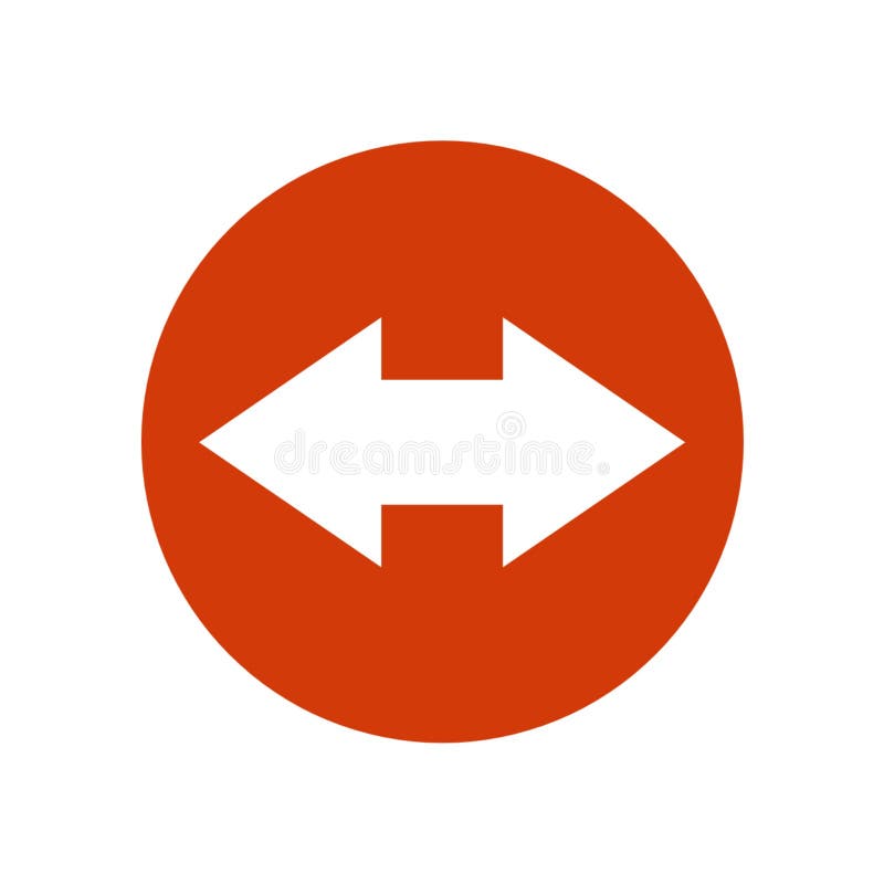 ícone De Seta Para a Esquerda ícone De Seta Branca Ilustração do Vetor ...