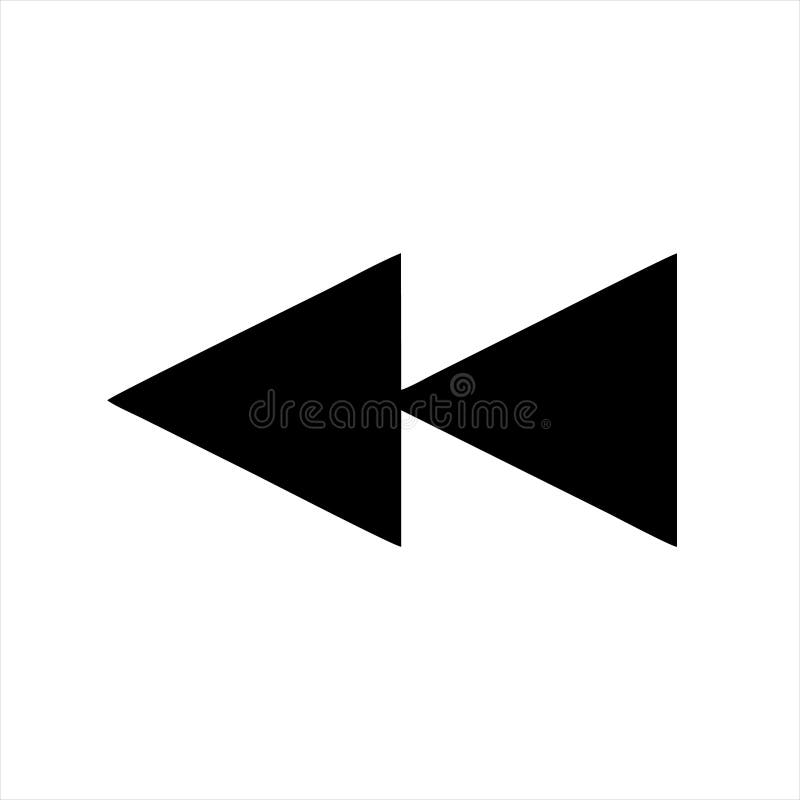 ícone De Seta Para a Esquerda ícone De Seta Para a Esquerda Eps10 ícone ...