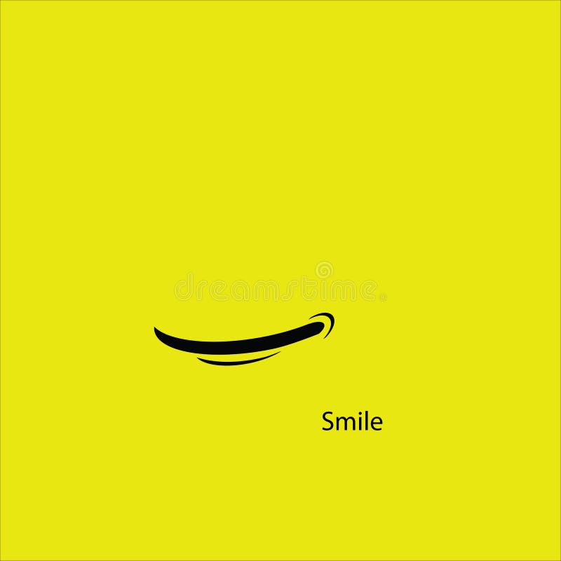 ícone De Sorriso Vetor De Modelo De Modelo Ilustração do Vetor ...