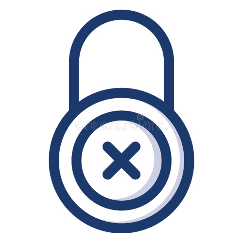 Ícone De Vetor Negado Que Pode Ser Facilmente Modificado Ou Editado ...