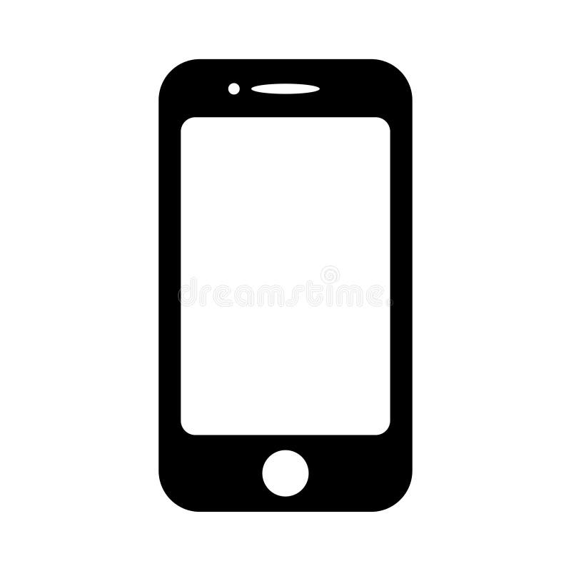 ícone Do Celular Smartphone Símbolo Telefone Celular Ilustração do ...