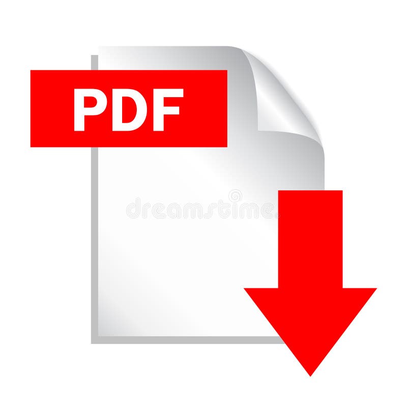 Ícone Do Pdf Símbolo Isométrico Do Formato De Arquivo 3D Vetor Liso ...