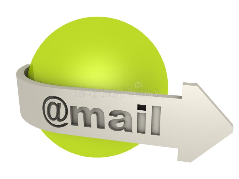 Ícone do email ilustração stock. Ilustração de fundo, projeto - 2025386