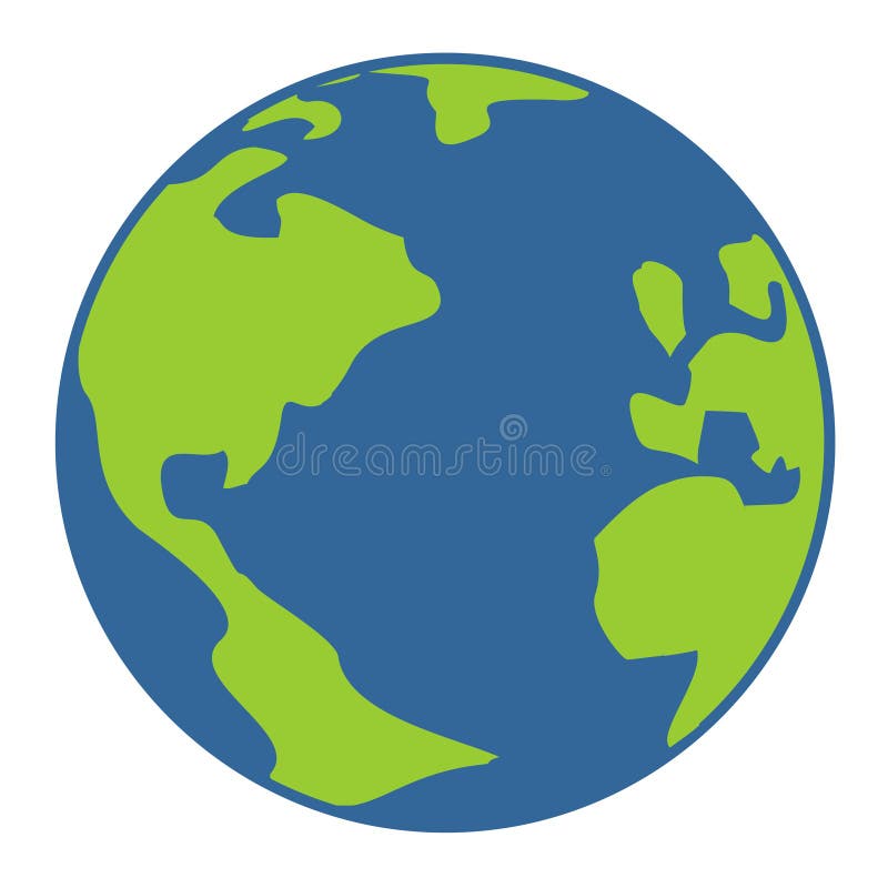 Ícone do mundo ilustração do vetor. Ilustração de curso - 68698355