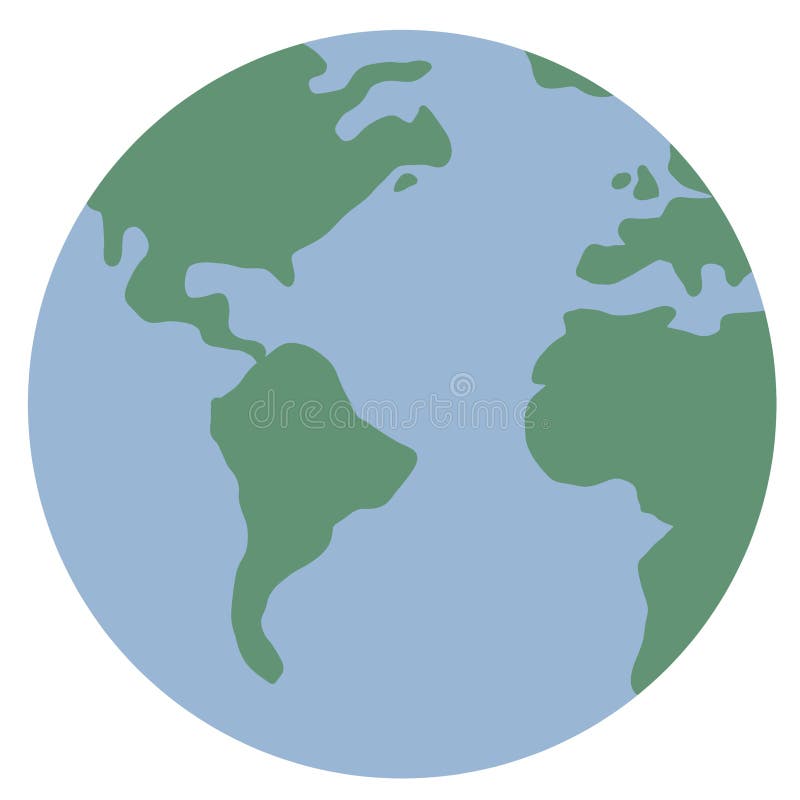 ícone do mundo do mapa ilustração stock. Ilustração de continentes ...