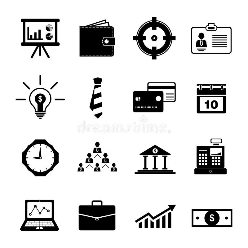 Ícone do negócio ilustração stock. Ilustração de equipe - 32933967