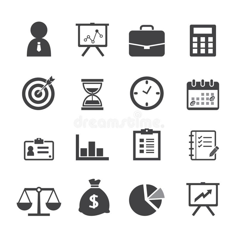 Ícone do negócio ilustração do vetor. Ilustração de escolha - 47721941