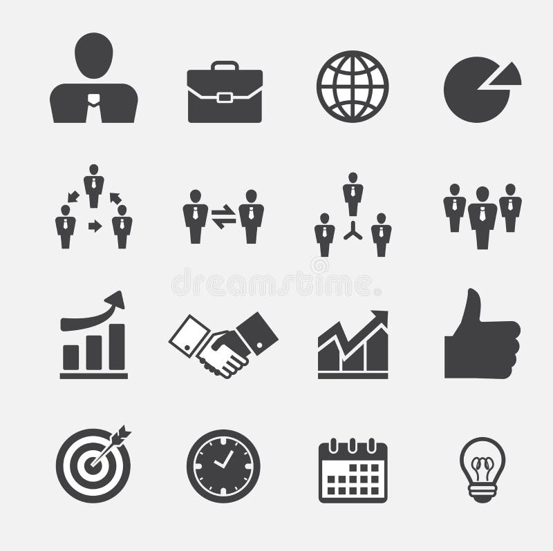 Ícone do negócio ilustração do vetor. Ilustração de empregados - 46089806