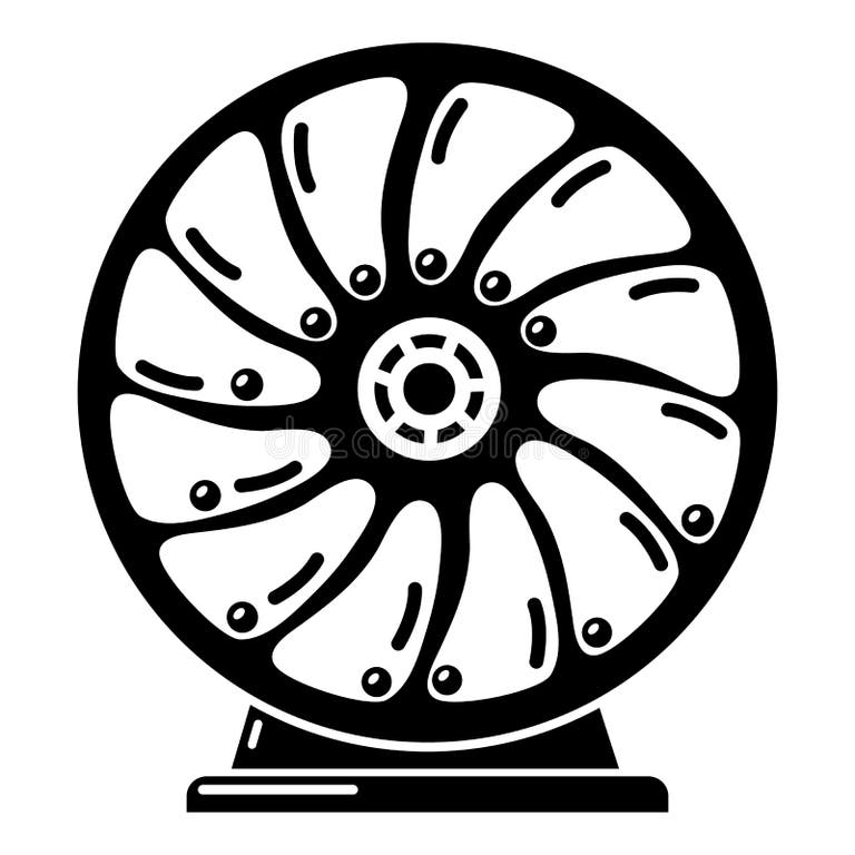 Ícone Do Perpetuum Mobile, Estilo Simples Ilustração do Vetor ...