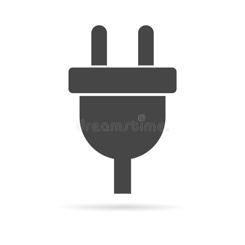 Ícone Do Sinal Da Tomada Elétrica, Símbolo Da Energia Do Poder ...