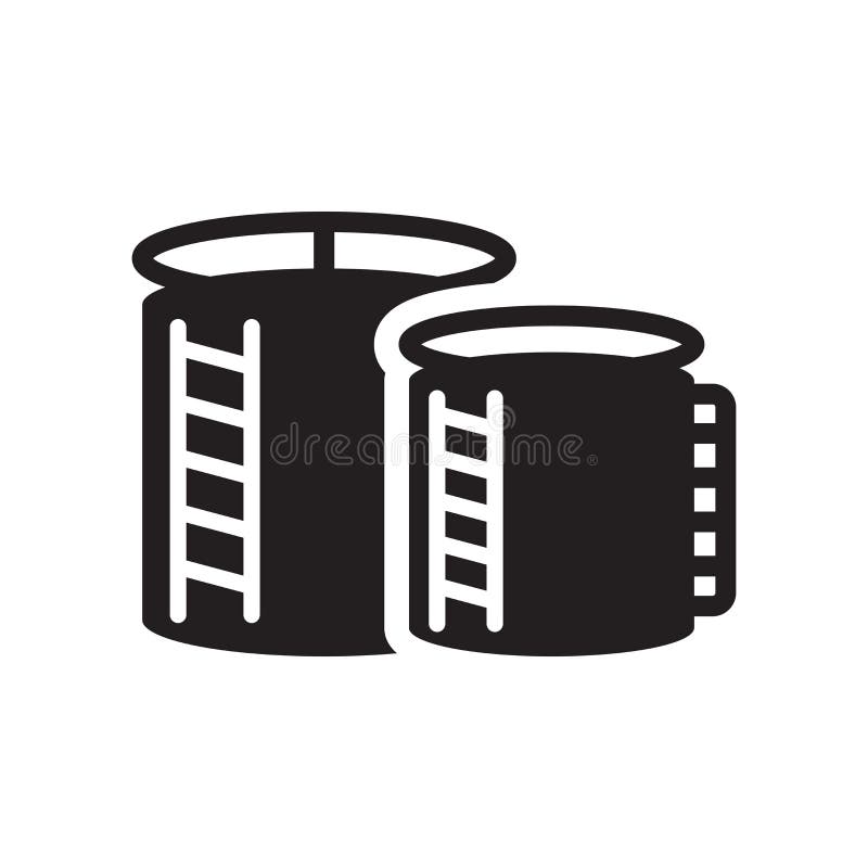 ícone Do Tanque De Armazenamento Ilustração do Vetor - Ilustração de ...