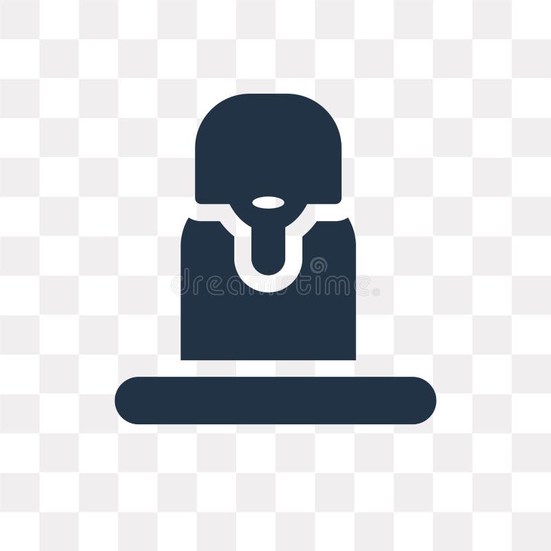 Ícone Do Vetor Da Esfinge Isolado No Fundo Transparente, Esfinge T ...