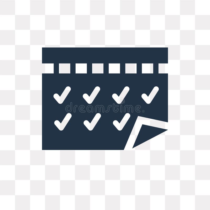 Ícone Do Vetor Das Tarefas Isolado No Fundo Transparente, Tra Das ...