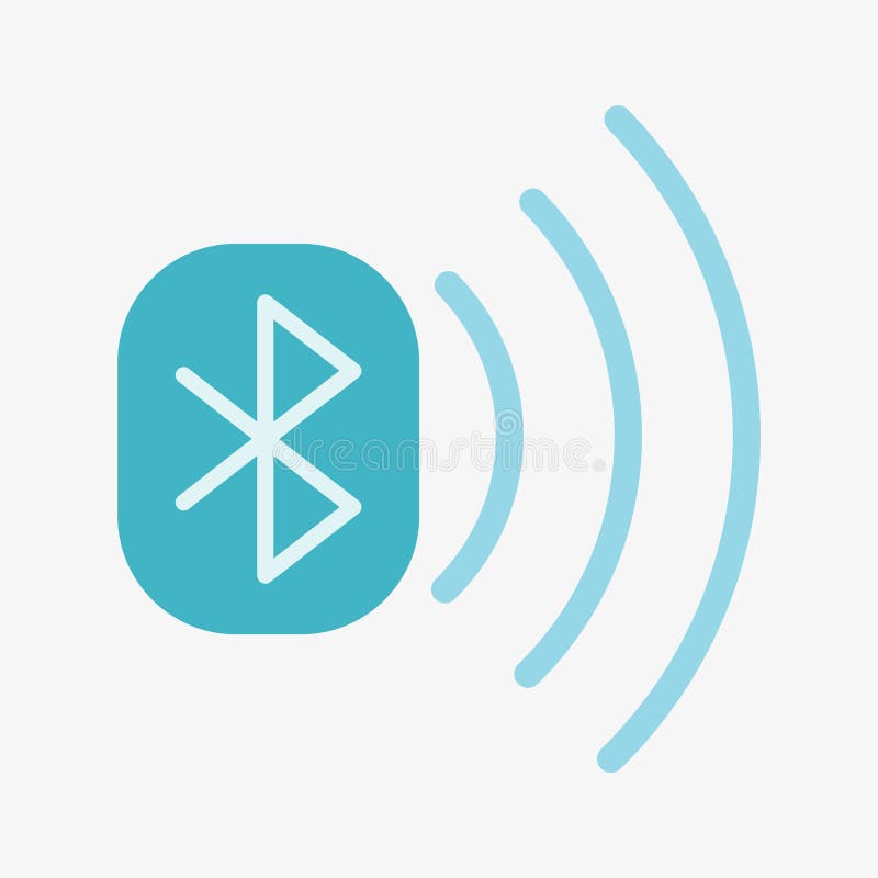 Vetor Do ?cone De Bluetooth Fotografia Editorial - Ilustração de tecla ...