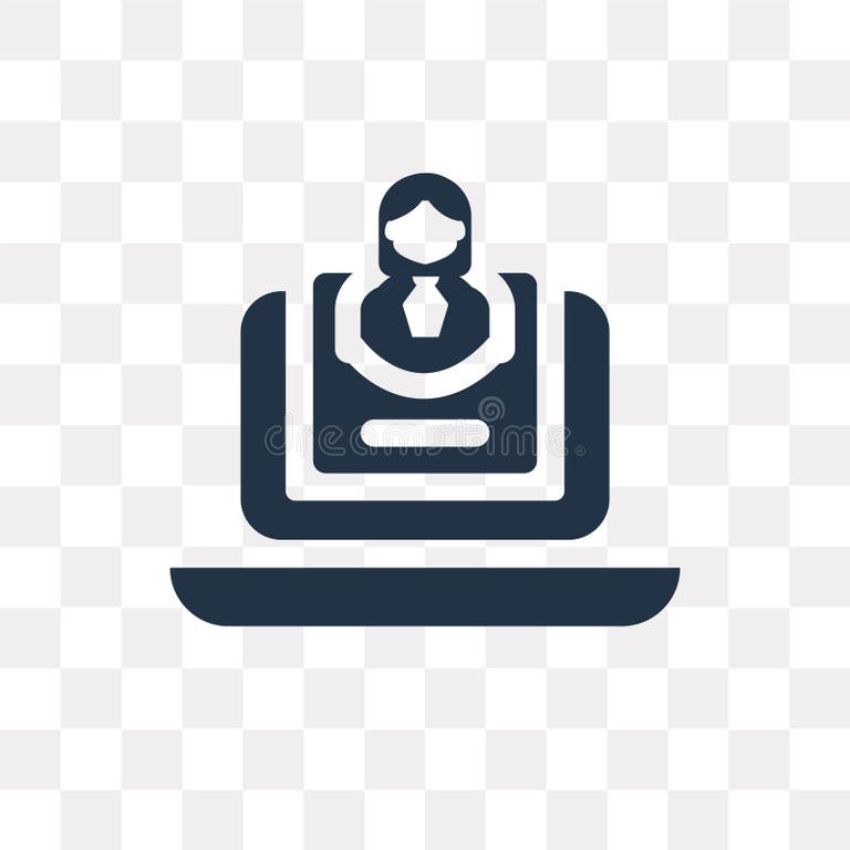 Ícone Do Vetor Do Elearning Isolado No Fundo Transparente, Elearn ...