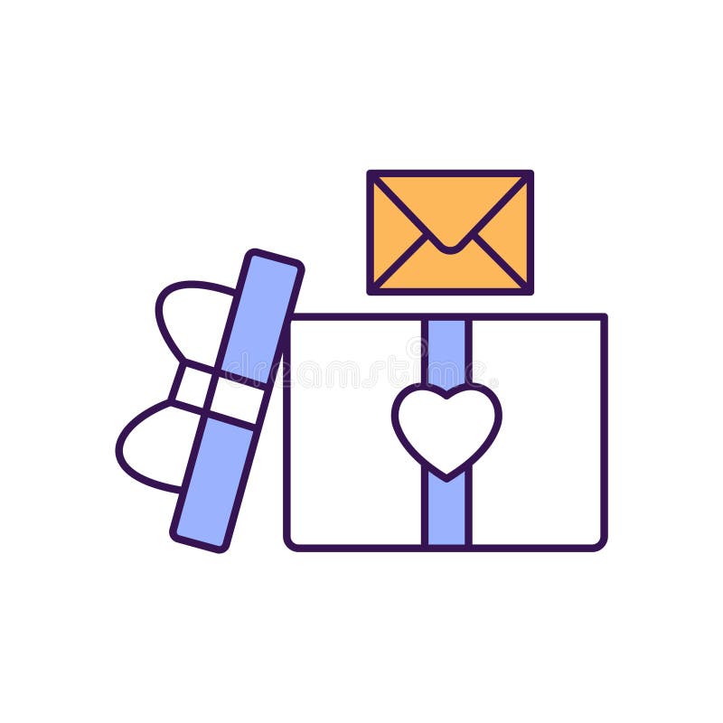 ícone Do Vetor Glifo De Email De Presente Que Pode Facilmente Editar Ou ...