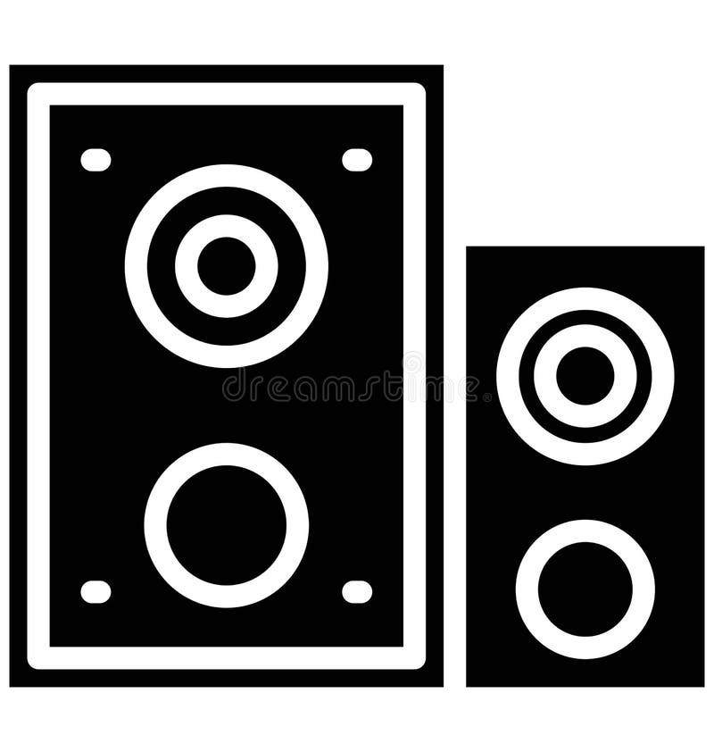 Ícone Isolado Audio Do Vetor Que Pode Facilmente Alterar Ou Editar ...