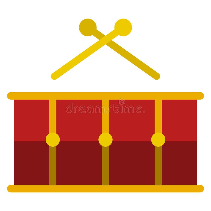 Ícone Liso Do Instrumento Musical Do Cilindro Ilustração do Vetor ...