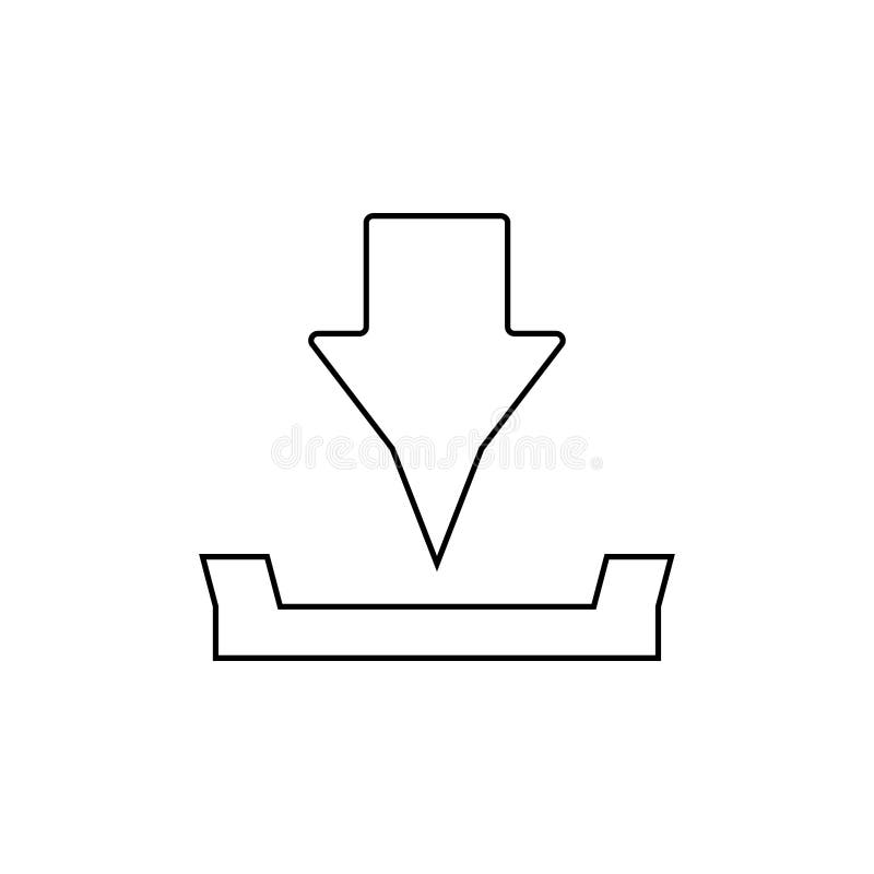 Ícone Transferir E Carregar Símbolo De Compartilhamento Ilustração ...