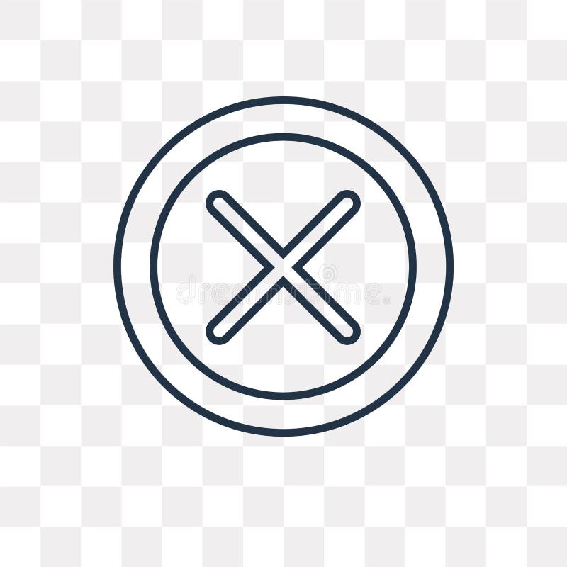 Ícone Vazio Do Vetor Isolado No Fundo Transparente, Tra Vazio ...