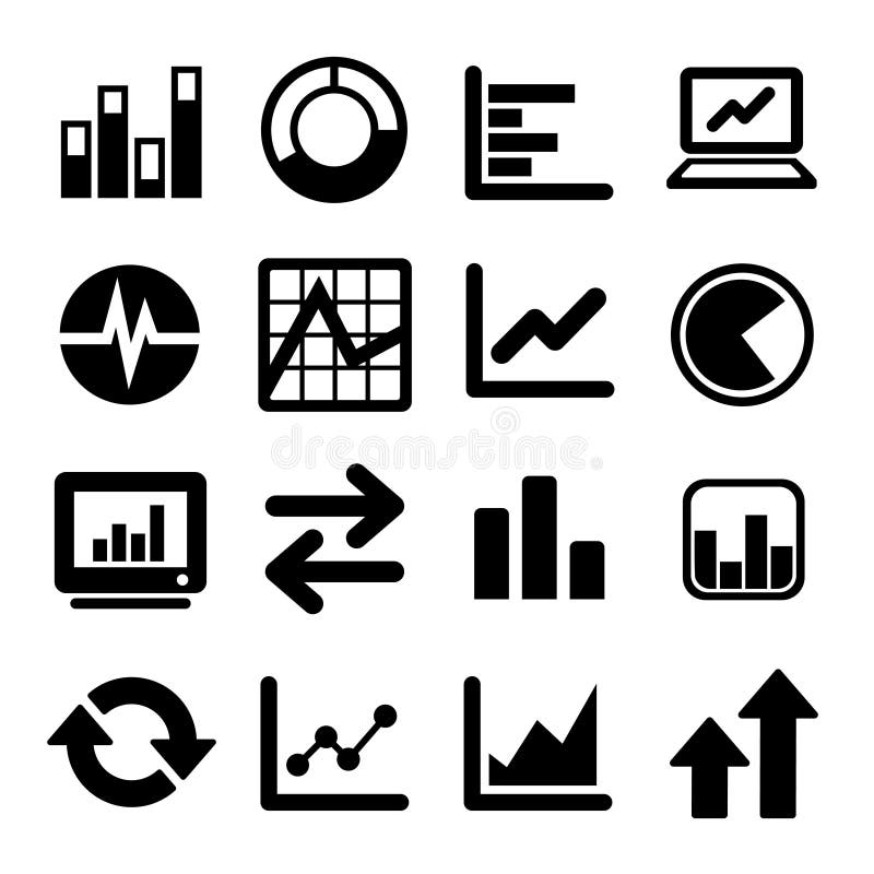 Ícones De Infographic Do Negócio Ilustração do Vetor - Ilustração de ...