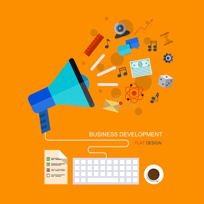 Ícones Modernos Lisos Do Vetor No Fundo Da Amostra Ilustração do Vetor ...