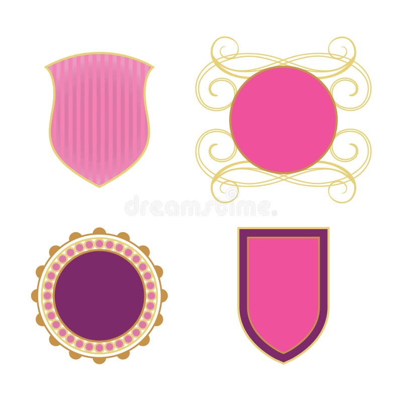 Ícones reais ilustração do vetor. Ilustração de recompensa - 19831680