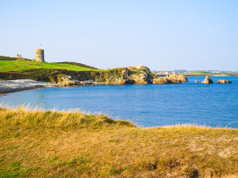 Paysage Sur L'île De Guernesey Image stock - Image du pré, pays: 67216725