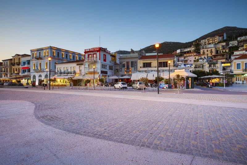 Île de Samos en Grèce image stock éditorial. Image du méditerranéen ...