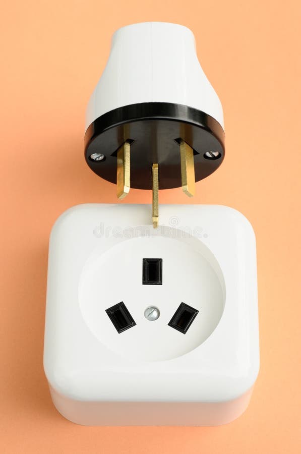 The Power Three-phase Socket Stock Image - Image of wire, energy: 84489937