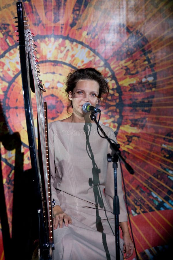 Uta - Russian rock singer editorial stock photo. Image of song - 13100683