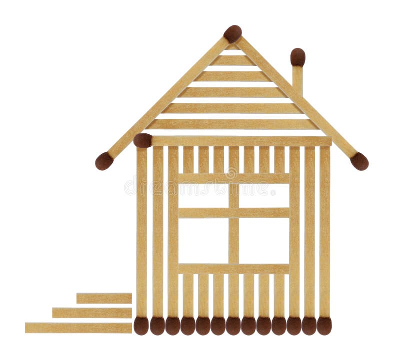 Match house 2b stock photo. Image of expressive, concept - 746550
