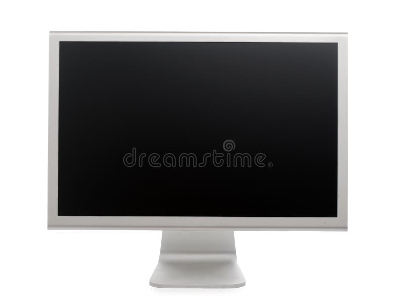 Detail - Slim LCD monitor stock photo. Image of computer - 1488