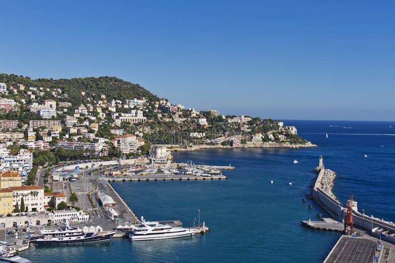 Nice (France) harbour stock image. Image of france, french - 727391
