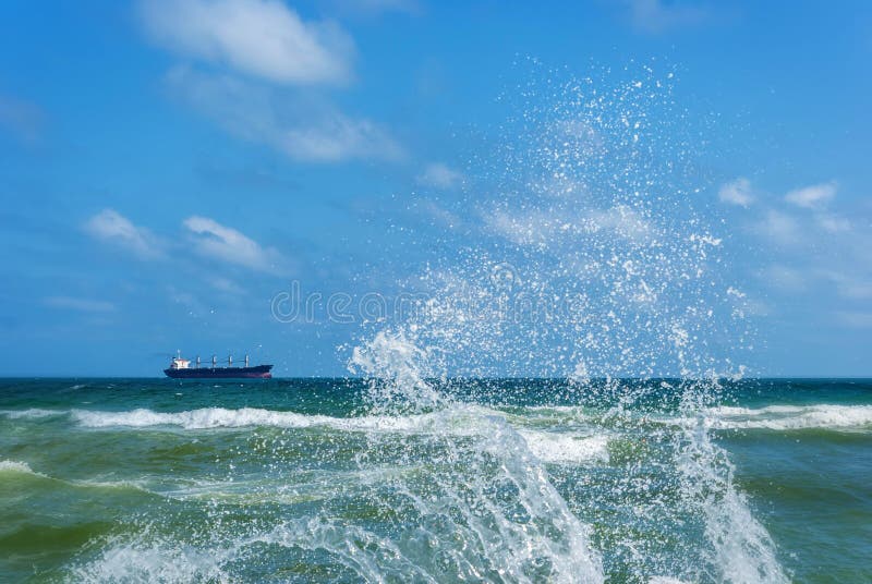 661 Ship Breaking Waves Stock Photos - Free & Royalty-Free Stock Photos ...