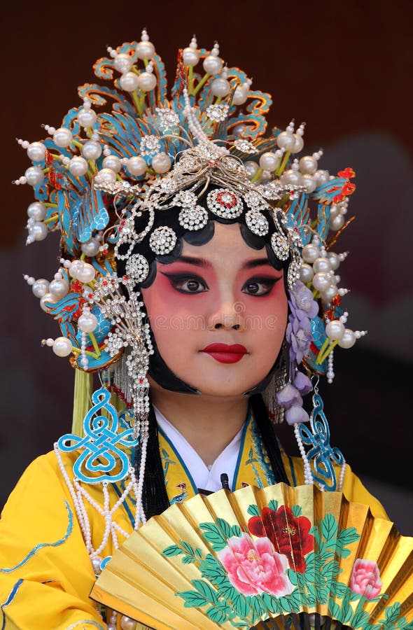 Ópera china imagen de archivo editorial. Imagen de chino - 40784809