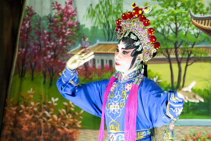 Ópera china foto de archivo editorial. Imagen de festival - 4187288