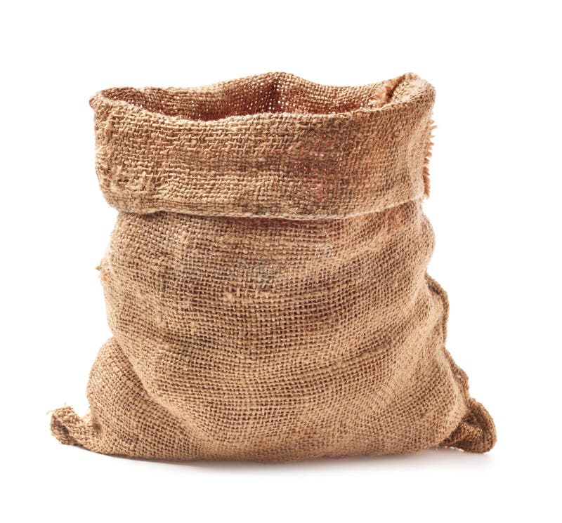 Öffnen Sie kleinen Sack stockbild. Bild von gewebe, satz - 43801067