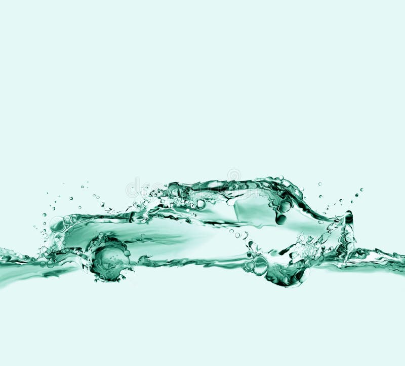 Umweltfreundliches Wasserauto Stockbild - Bild von luftblasen, exemplar ...