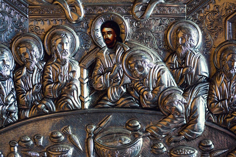 A última ceia foto de stock. Imagem de rostos, santo - 30229980