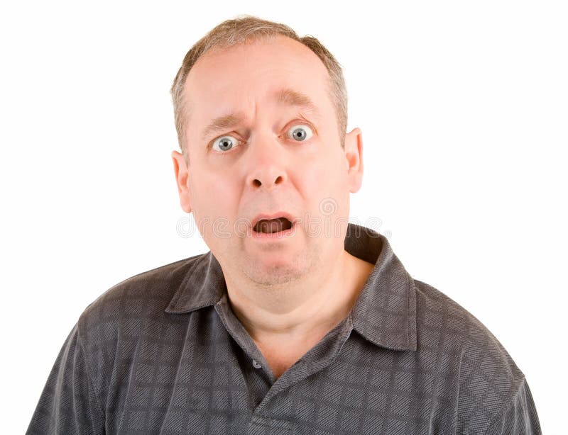 Erstaunt stockbild. Bild von versteinern, verwechseln, ausrichten - 579101