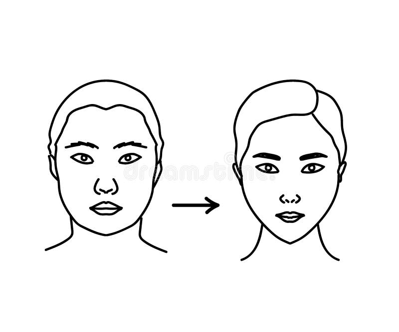 V Jawline Stock Illustrations – 3 V Jawline Stock Illustrations ...