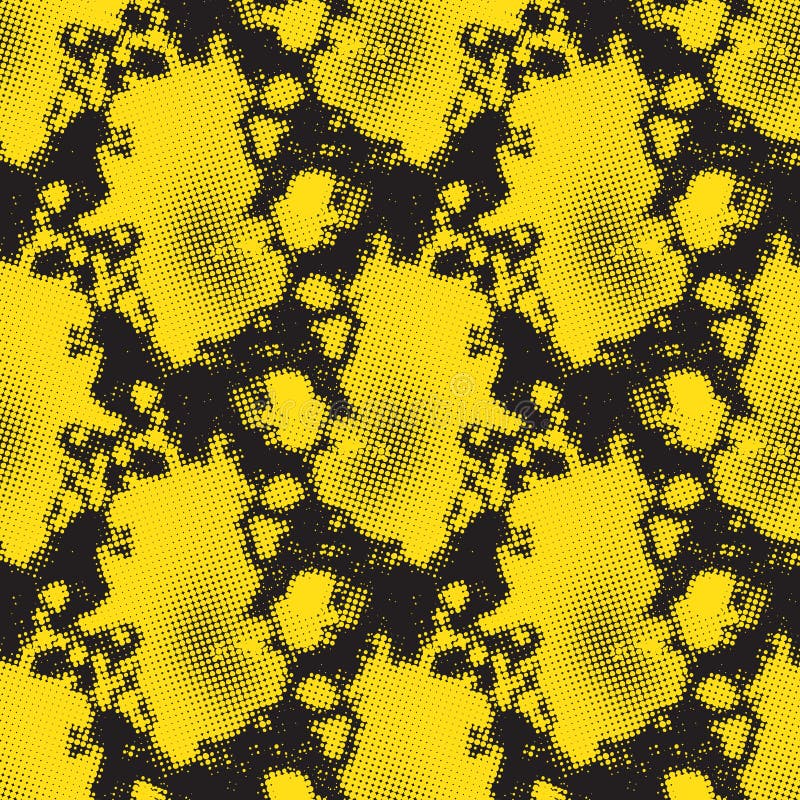 Vector Seamless Pattern with Spots of Dots Stock Vector - Illustration ...