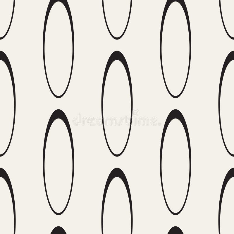 Vector Seamless Pattern with Simple Small Ovals Stock Vector ...