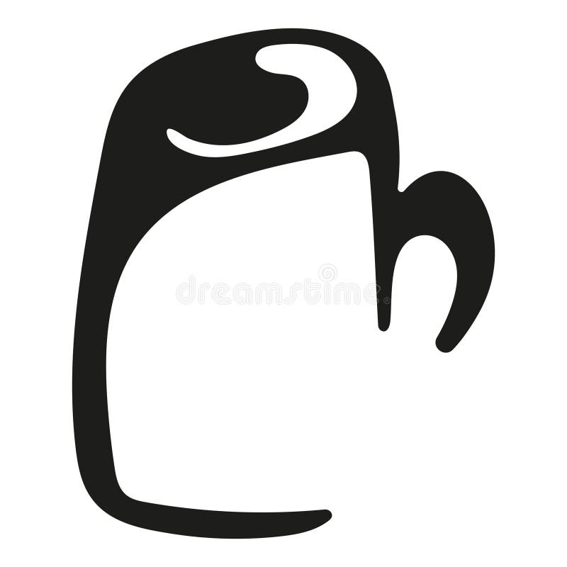 Logo Print of a Long Cup for a Variety of Drinks Stock Illustration ...