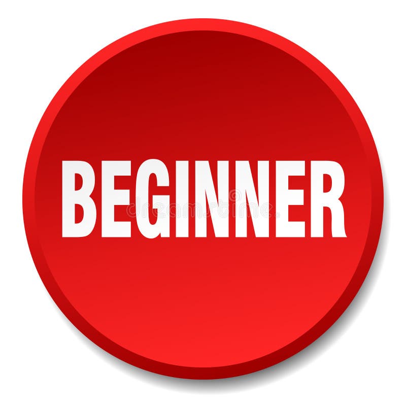 кнопка beginner иллюстрация вектора. иллюстрации насчитывающей вектор ...