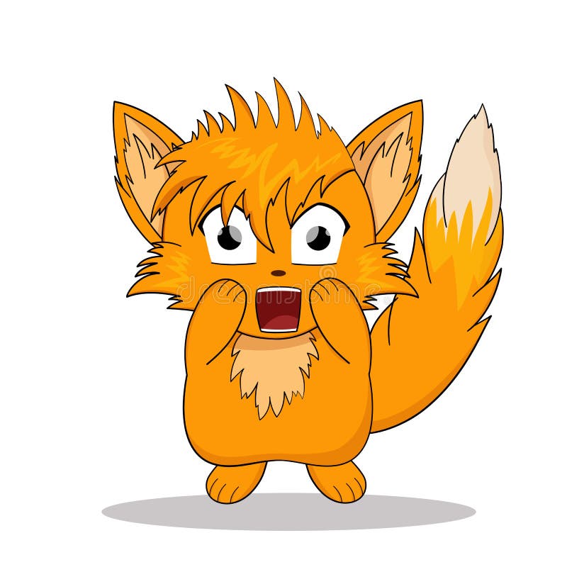 Scared Fox Cartoon Stock Illustrations – 67 Scared Fox Cartoon Stock ...