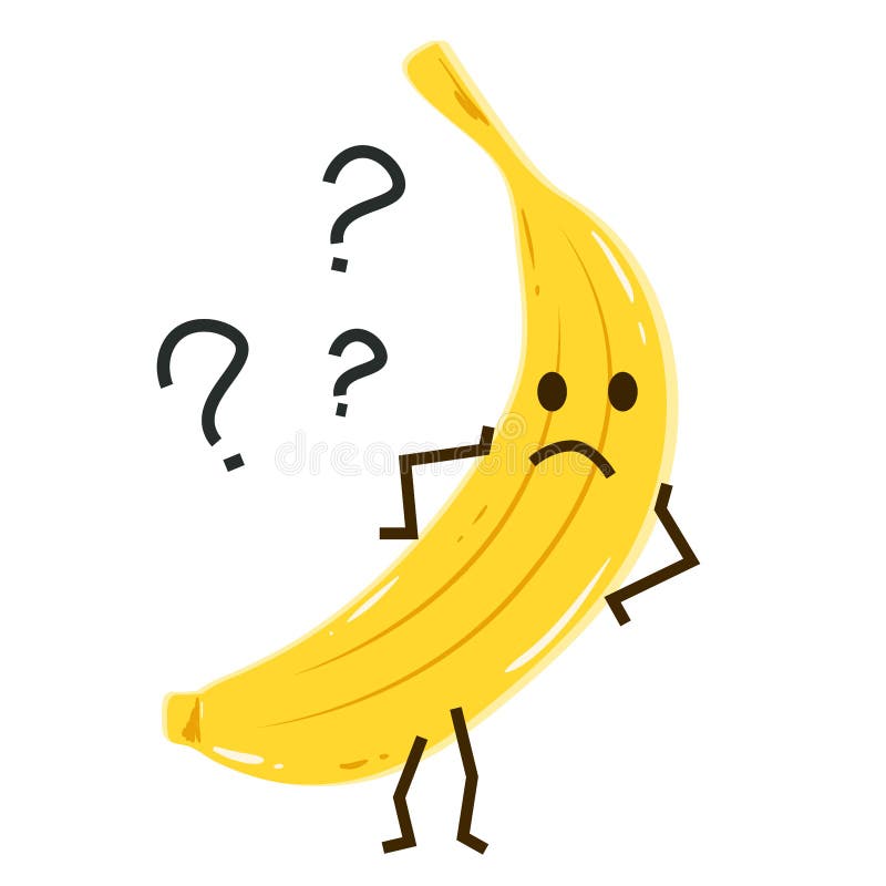 Perplexed Banana Stock Illustrations – 3 Perplexed Banana Stock ...